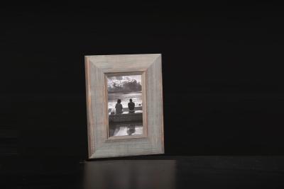 China Houten kies 4“ x 6“ uit Landelijk Elegant Tafelbladkader in Verontruste Bruin Te koop