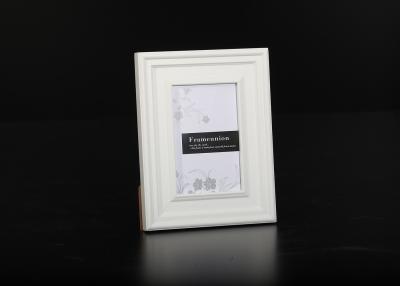 China MDF Kleine 4“ x6“ het Enige Kader van de Tafelbladfoto in Zuiver Wit Te koop