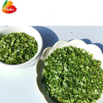 China Nature Health Pure Freeze Dried Vegetable Food Chive Rings for sale