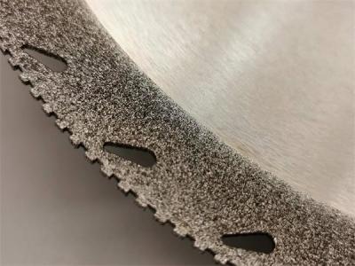 중국 전기도금된 크브킨 다이아몬드휠 주문 제작된 지름 260 1.6 50 20 B80100 판매용