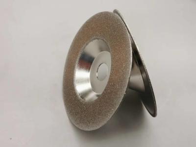 Cina disco B100 della mola della tazza del Cbn dell'elettrotipia di 100mm per l'asfalto d'acciaio del carburo di tungsteno in vendita