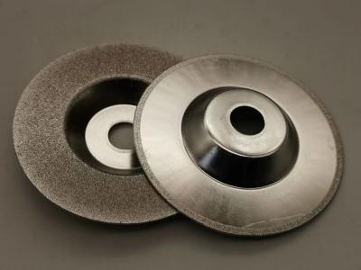 Cina disco B100 della mola della tazza del Cbn dell'elettrotipia di 100mm per l'asfalto d'acciaio del carburo di tungsteno in vendita