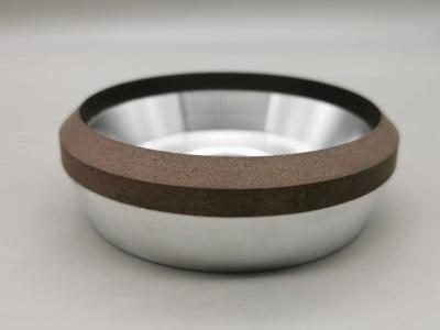 China 11V5 45 Degrees Resin Bonded Diamond Grinding Wheel Cup Shape D91 Disc for sale
