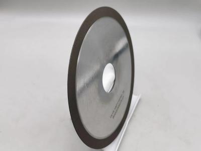 China 1A1R Resin Bond CBN Cutting Wheel For Carbide Tungsten Flat Cubic Boron Nitride for sale