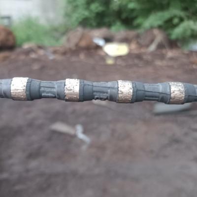 China 電気塗装されたダイヤモンドワイヤーソー 鉄鋼の切削に使用 for sale