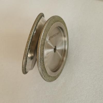 China Customizable Electroplated Diamond Grinding Wheels For Precise Gemstone Polishing And Profile Grinding for sale