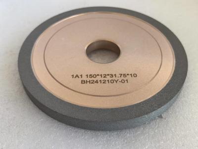 중국 1A1 평면형 하이브리드 결합 다이아몬드 썰기 바퀴 D126 하이브리드 바퀴 판매용