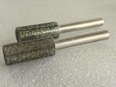 China Diamond Mounted Points With Slots Kind Grinding Pins for sale