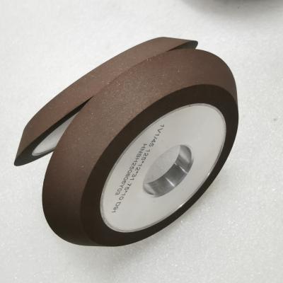 China Resin  Bond Diamond  Grinding Wheel  1V1 /45 ° 125*12*31.75*10mm for sale