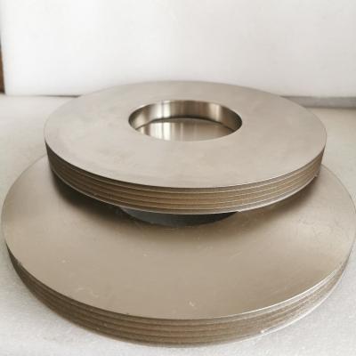 China Electroplated CBN Grinding Wheel 1E1SP 300*127mm B200/203 With Grooved for sale