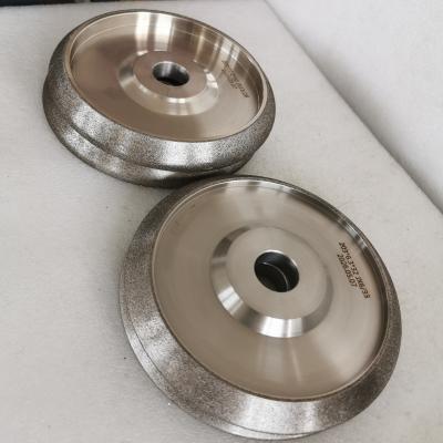 China Custom sizes Electroplated CBN Grinding Wheels for bandsaws for sale