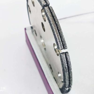 중국 모양 Cbn 다이아몬드 회전 숫돌 강철 물자 원형 고성능 판매용