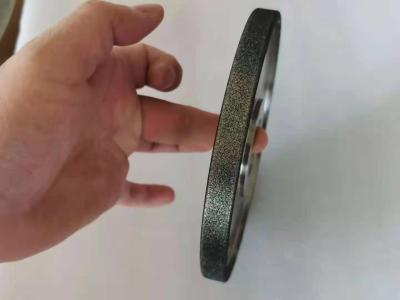 China 1A1 Electroplated Grinding CBN Diamond Wheel 152*12.7*34.93*5 B80/100 for sale