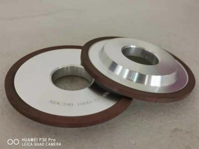 China 100mm 3A1 Flat Arc Diamond Grinding Wheel Resin Bonded For Circular Saw Blade for sale