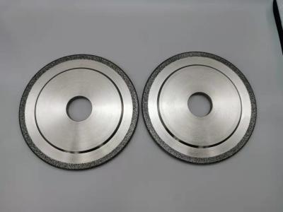China Grinding Stone 14F1R Electroplacted CBN Grinding Wheel With Raidu R2.5 B50/60 for sale