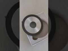 1V1/60° 100*6T*31.75*10mm  Resin Bond CBN Grinding Wheel For Precision Grinding And Polishing