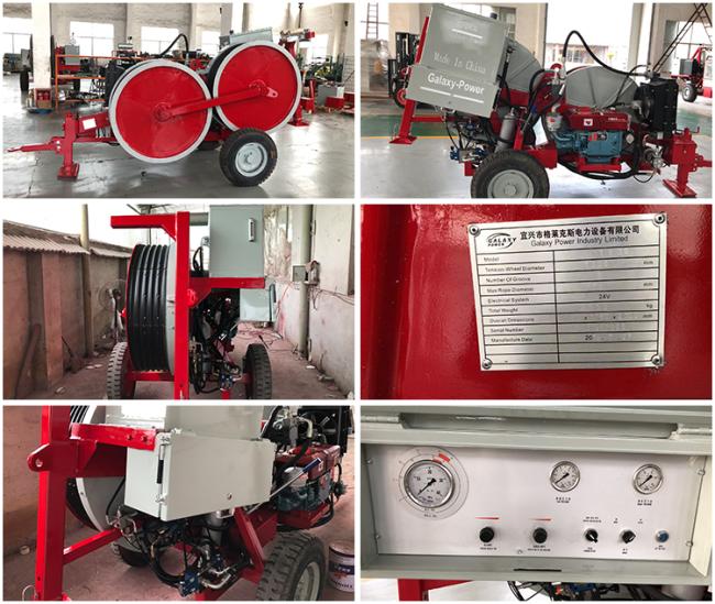 12kw(16hp) hydraulic tensioner tension machine