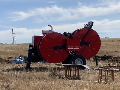 China 1x90kN High Quality Cable Hydraulic Conductor Puller and Tensioner For Power Line Stringing for sale