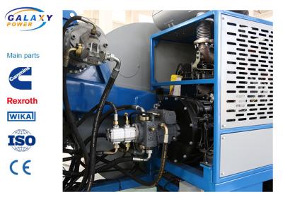 China 6230kg Hydraulic Cable Tensioner 5km/H Max Reverse Pulling Speed 40mm Trial Traverse for sale