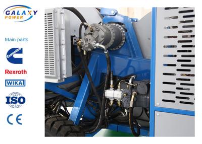 China 6230kg Hydraulic Cable Tensioner 5km/H Max Reverse Pulling Speed 40mm Trial Traverse for sale