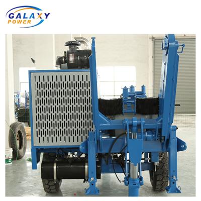 China Gs120 Stringing Equipment Max Intermittent Pull 120kn Hydraulic Power Puller for sale