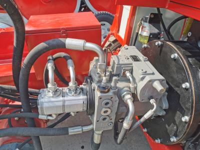 China 2.5km/H Correspending Cable Pulling Equipment Tail Bracket Hoisting Motor 180KN 6800kg for sale