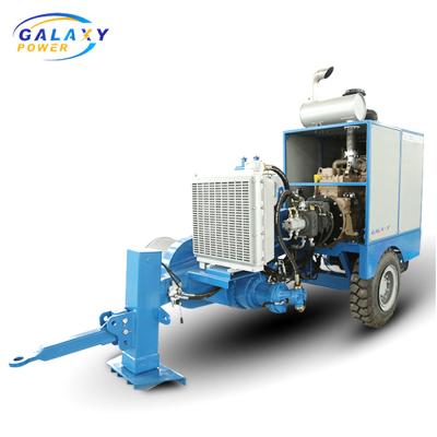 China Max 18Ton Pulling Cable Diesel  Transmission Line Stringing Equipment for sale