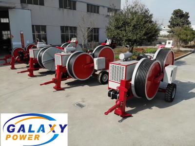 China 2x35KN Transmission Double Bundle Overhead Power Line Stringing Equipment for sale