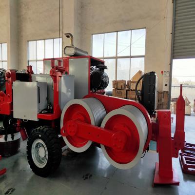 Китай Максимальный прерывистый кабель 18Ton шнуруя оборудование для надземных линий электропередач продается