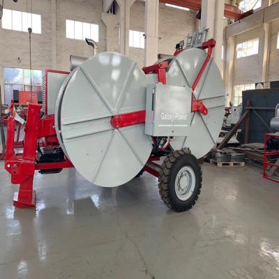 China Línea eléctrica 10 intermitentes Ton Stringing Equipment de la transmisión GL2x50 en venta