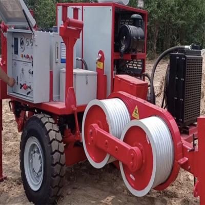Cina Linee elettriche della trasmissione macchina idraulica massima dell'estrattore del cavo di 120KN 12T in vendita