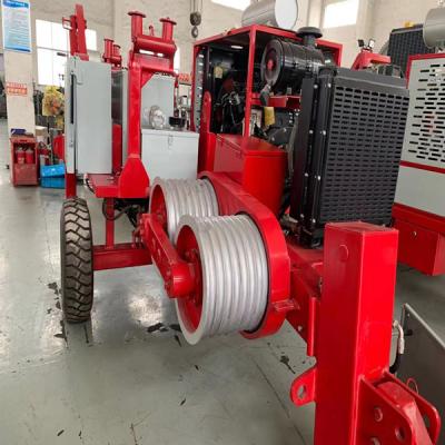 China 110KV hydraulische Abziehvorrichtung OPGW der Nut-7/ADSS-Kabel, das Ausrüstung aufreiht zu verkaufen