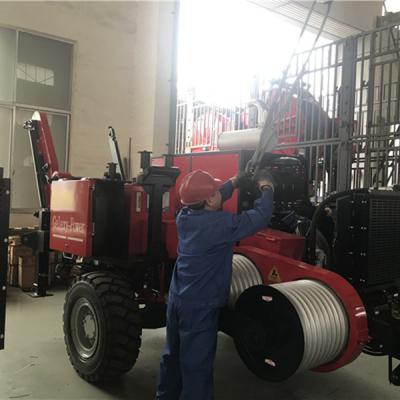 Cina Linea sopraelevata 9T diesel della trasmissione che tira cavo che mette insieme attrezzatura in vendita