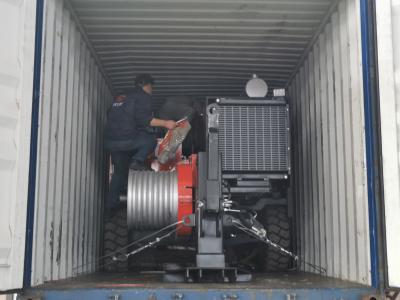 Cina GS40 linea di trasmissione dell'estrattore idraulico 40KN attrezzatura con 77kw diesel 103hp in vendita