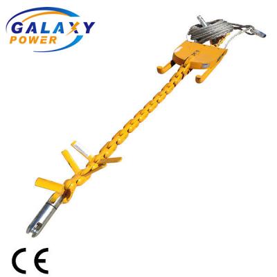 China Rated 80KN Head Board Stringing Twin Bundled Conductors Pulley Blocks for sale