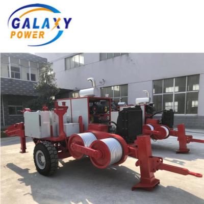 Cina Estrattore del cavo che mette insieme attrezzatura 9 Ton Transmission Line ADSS in vendita