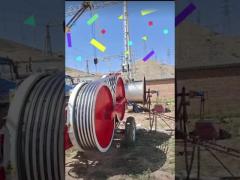 2.6km/H Hydraulic Stringing Equipment 35KN Cable Pulling Machine Teniosner Puller