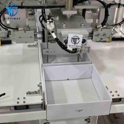China 2KW Karton-Wallholzbox-Faltmaschine automatisch mit heißem Schmelzen zu verkaufen