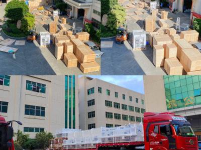 China 2KW Karton-Wallholzbox-Faltmaschine automatisch mit heißem Schmelzen zu verkaufen