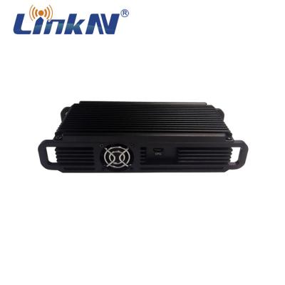 중국 울퉁불퉁한 신체 착용 비디오 송신기 COFDM 1-2km 비가시선 1W 전력 AES256 암호 낮은 지연 DC 12V 판매용