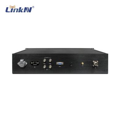 China LKAV1707 Long Distance 43dBm MIMO táctico 2U Transmisor de video COFDM a bordo del buque en venta