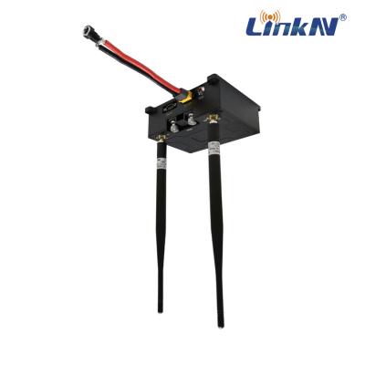 China UAV Drone Video Data Link MESH Relay 30km Full IP 82Mbps AES DC12-24V for sale