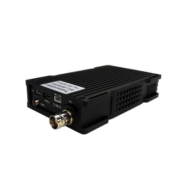 Long Range UAV Video Link SDI CVBS COFDM Tx & Rx Kit Dual Antenna Diversity Reception AES256 Encryption