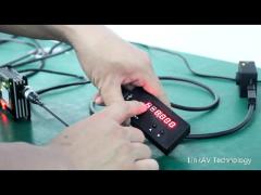 Military Tactical COFDM Video Transmitter 2W Power Output AES256 Encryption 2-8MHz RF Bandwidth