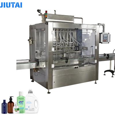 China Automatic Shampoo Shower Gel Lotion Filling Machine Pneumatic Piston Magnetic Pumps 500ml 300ml Commercial Stainless Steel for sale