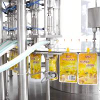 China Automatic Liquid Premade Bag Packaging Machine Detergent Laundry Doypack Spout Pouch Filling Capping Machine for sale