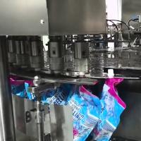 China Automatic Liquid Premade Bag Packaging Machine Detergent Laundry Doypack Spout Pouch Filling Capping Machine for sale