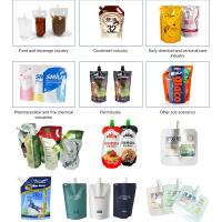 China Automatic Liquid Premade Bag Packaging Machine Detergent Laundry Doypack Spout Pouch Filling Capping Machine for sale