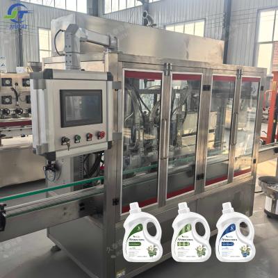 China Tracking Type Filling Machine Automatic Hydraulic Shampoo 300ml 1Liter Lotion 500ml Soap Bath Dishwashing Bottle Commercial for sale