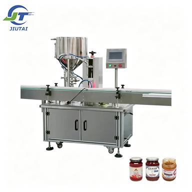 China Mixed Berry Syrup mango Puree Pineapple Puree Peach Puree Apricot Puree Paste Filling Machine Rotor Pump Filling Machine for sale